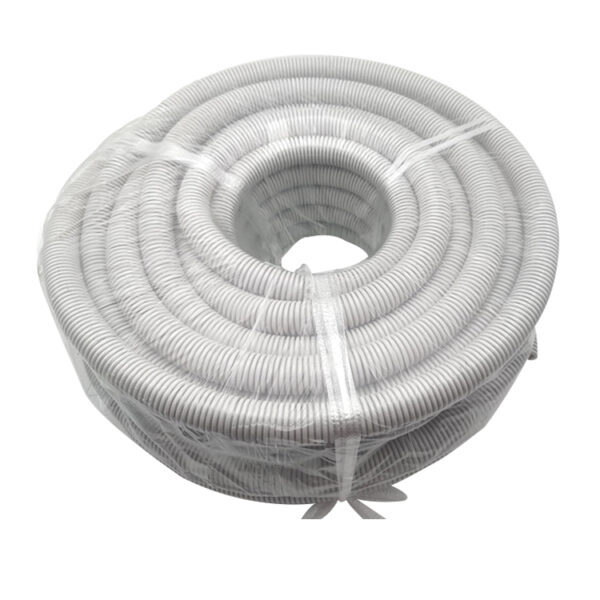 25mm Corrugated Conduit Gray Medium Duty 25 Meter Roll