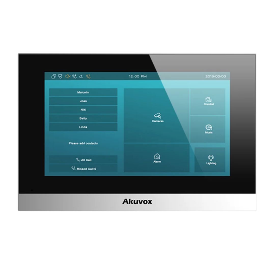 Akuvox 7 Inch Linux 2-Wire Indoor Monitor