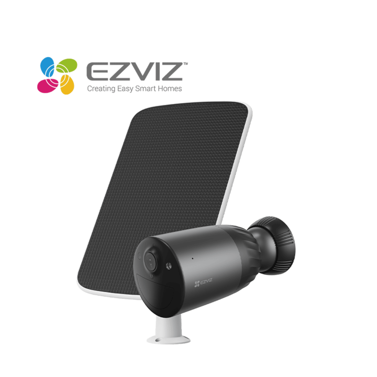 EZVIZ 8MP Outdoor WiFi 6 Camera Solar Kit
