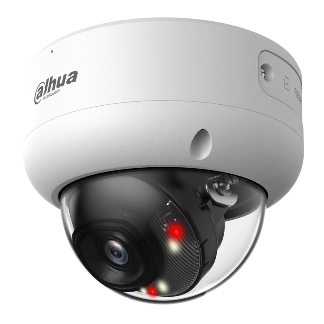 Dahua 8MP Smart Dual Light Fixed-focal Dome WizSense Network Camera, 2 ...