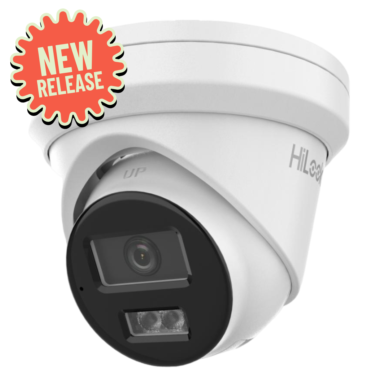 HiLook New 6MP T361 Turret Camera, Built-in Mic