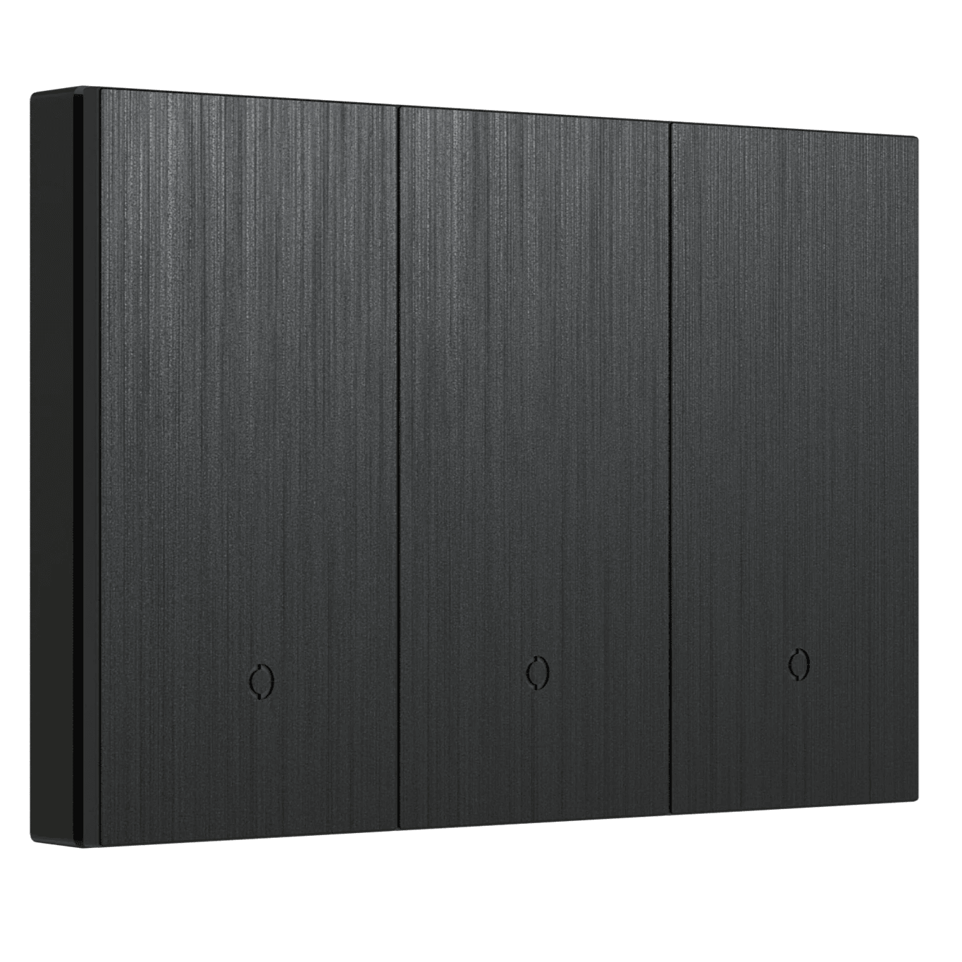 Konec Smart Switch Floating Button 3G Brushed Metal Black